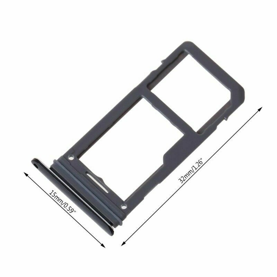 Dual Sim Card+Micro SD Holder Slot Tray Part For Samsung Galaxy S8 S8 ...