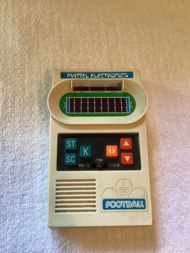 Vintage Working 1977 Mattel Electronic Football Handheld Game | eBay