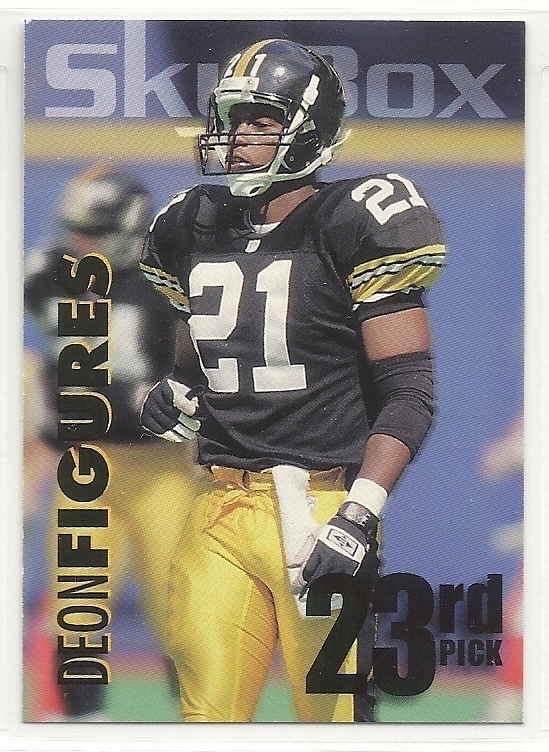 1993 Skybox Football - NFL Draft Picks - #RD23 - Deon Figures ...