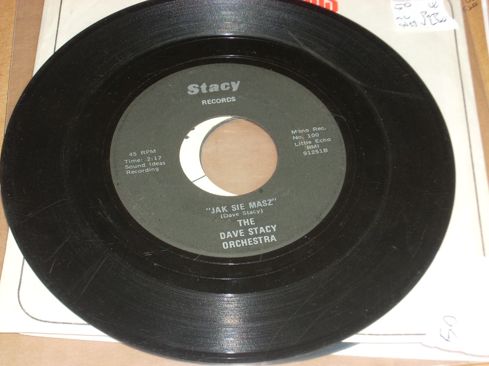 DAVE STACY jak sie masz / i lost my kielbasi ( pop ) 7" / 45 | eBay
