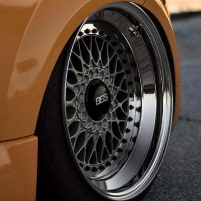 17" - 18" 3.5" BBS RS RF 34 Bolt Hole Aluminium Outer Wheel Lip 3PC ...
