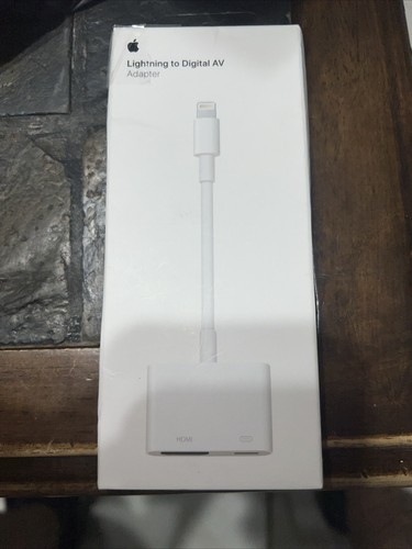 Apple Lightning Digital AV Adapter HDMI To iPhone iPad MD826AM/A ...