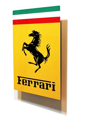 Ferrari Metal Dealer Sign, Vintage 1950 - 60's | eBay