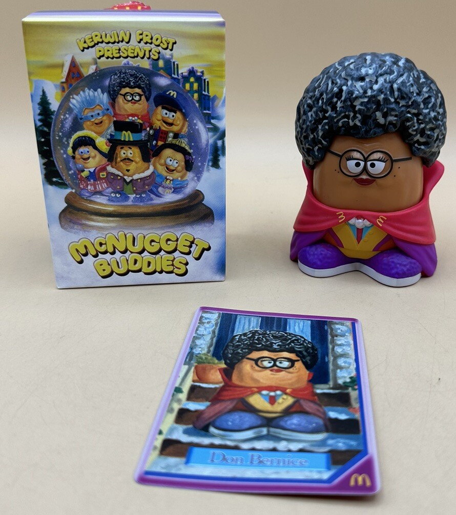 McDonald's McNugget Buddies DON BERNICE Kerwin Frost Adult Happy Meal ...