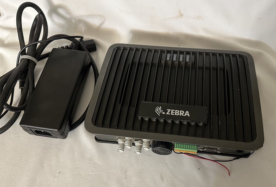 Zebra FX9600 Long Range UHF RFID Reader 4 Port Fixed Reader with ac ...