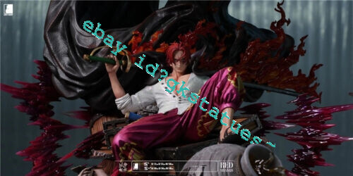 Last Sleep Studio One Piece Red Hair Shanks Resin Model In Stock H72cm ...