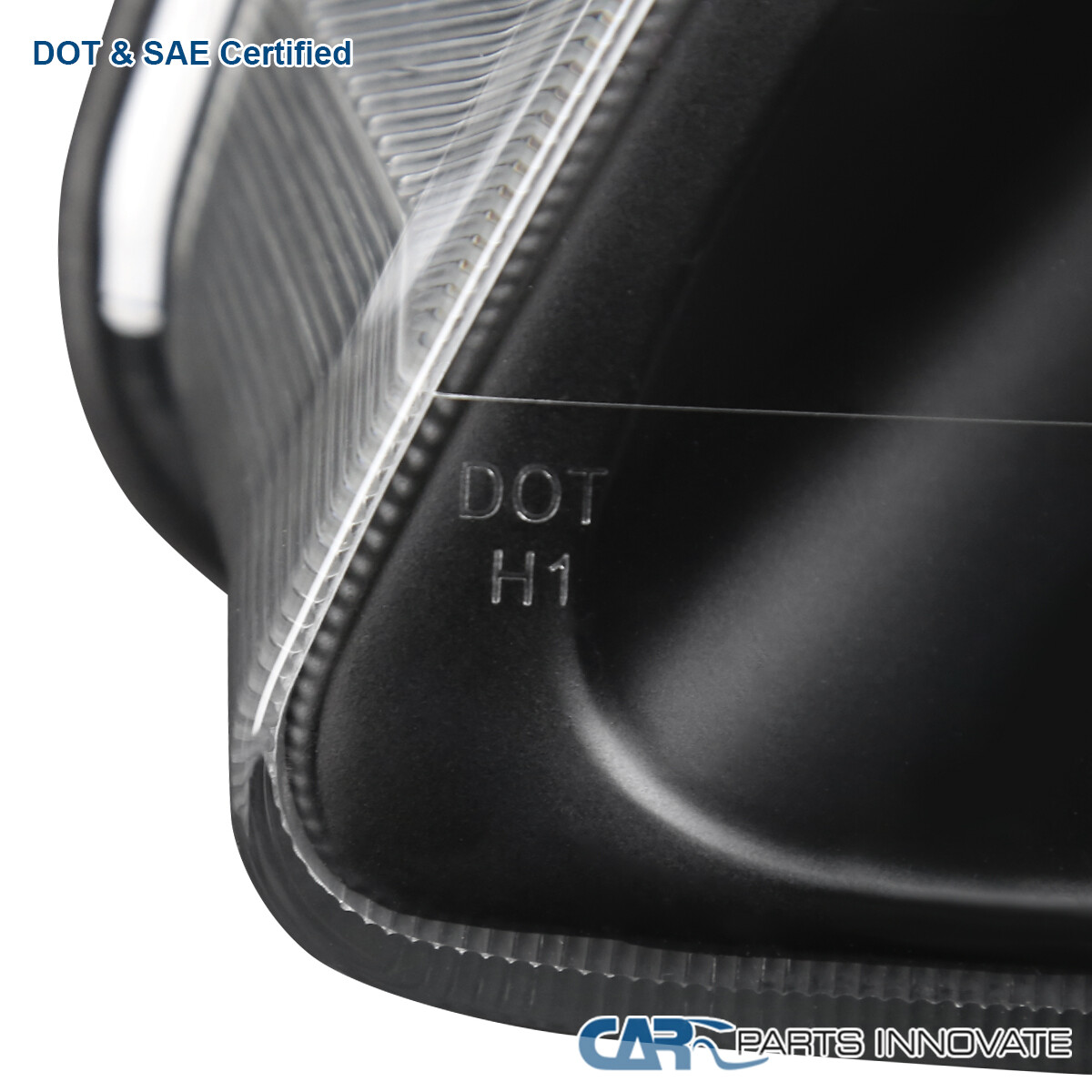 Fits 1997-2001 Honda Prelude Black Headlights Head Lamps Left+Right ...