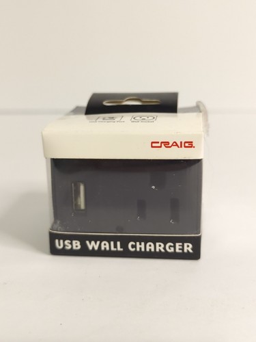Craig Combo Wall Charger with AC & USB Ports - Black - NIP! | eBay