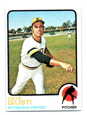 1973 Topps Dave Giusti Pittsburgh Pirates #465 | eBay