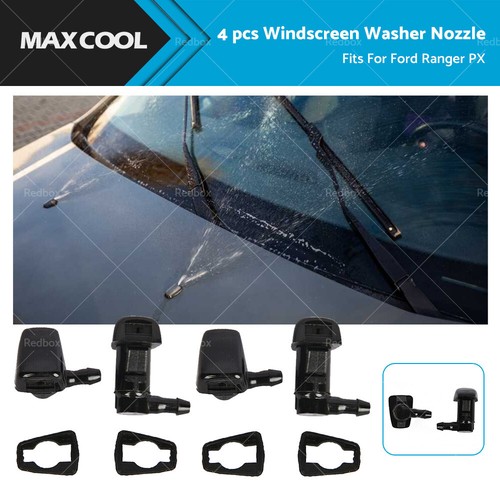 4PCS Windscreen Washer Jet Nozzle Fits For Ford Ranger Px (Xl-Plus ...