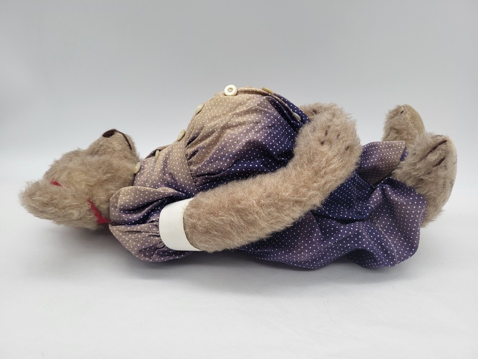 Bearly There Jointed Pregnant Teddy Bear Plush Signed by Linda Spiegel 13" | eBay