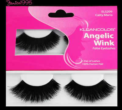 KLEANCOLOR Angelic Wink False Eyelashes Natural Hair #209 CATTY MARIA ...