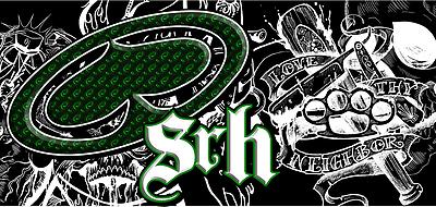 SRH Banner Flag Sign Quad Dirtbike Moto Motocross Support Radical ...