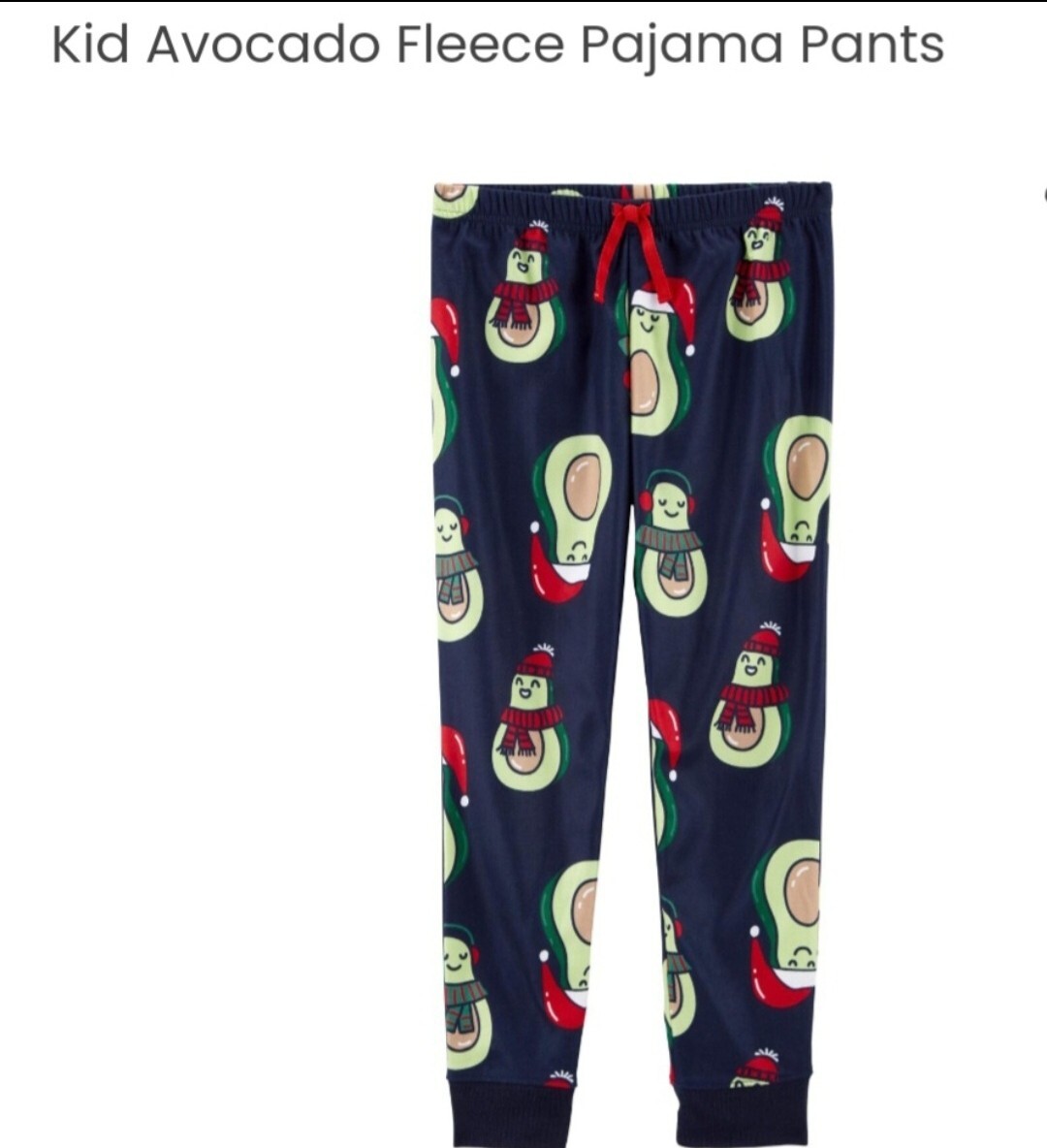 Boys Size 6 Fleece Carter's PJ Pant Avocado New With Tags Sleepwear ...