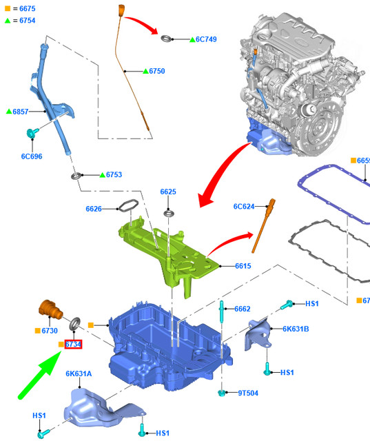Genuine Ford O Anello P/n 1830728 for sale online | eBay