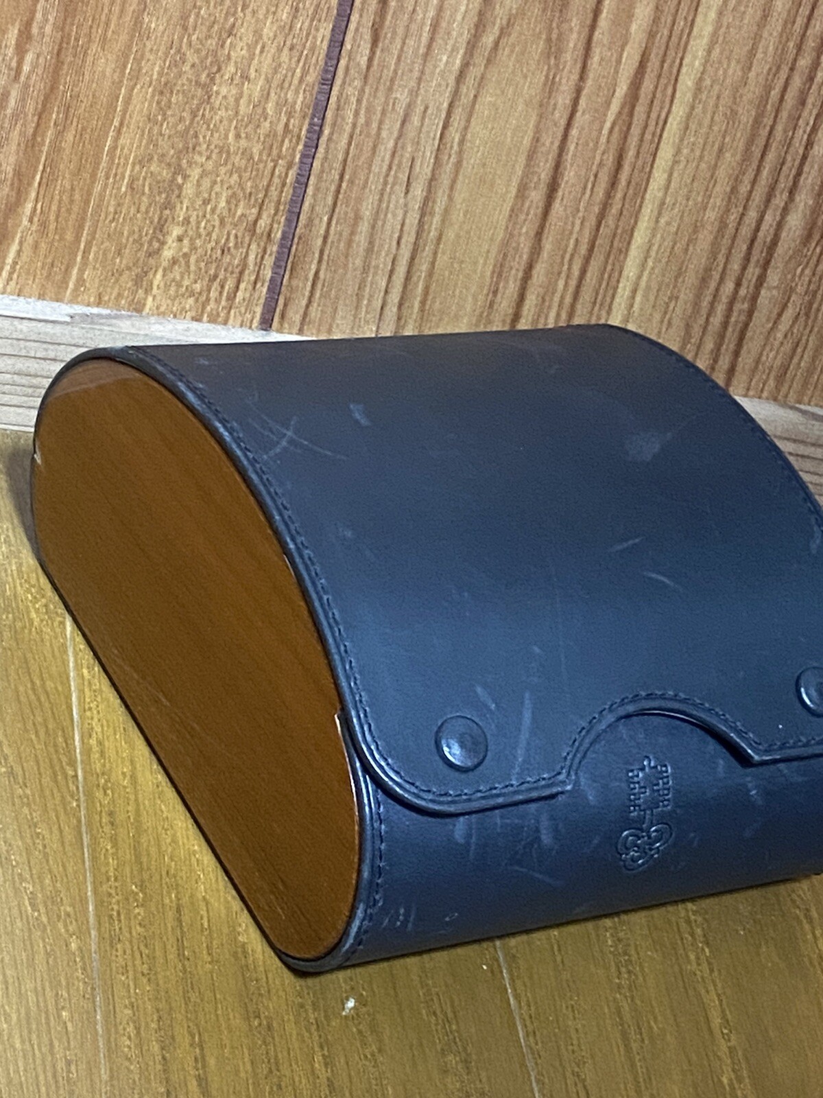 CORUM Brown wooden Koram Admirals Cup Watch Box Vintage Travel case | eBay