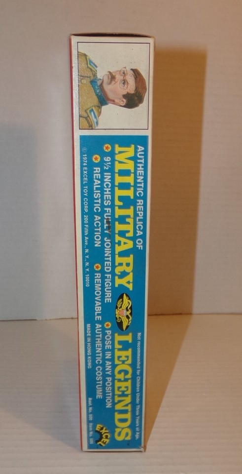 VINTAGE 1974 EXCEL Military Legends Gen Theodore Roosevelt Action ...