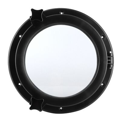 Boat Yacht Round Opening Portlight Porthole 10in Black Marine Port ...