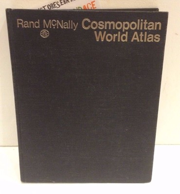 RAND MCNALLY COSMOPOLITAN WORLD ATLAS ENLARGED "PLANET EARTH" EDITION ...