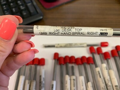 .1869 Carbide Reamer Lot Listing 27 Tools - Item 5015 | eBay