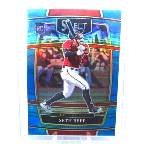 2022 Select Baseball Seth Beer #14 Light Blue 56/149 RC Rookie Arizona ...
