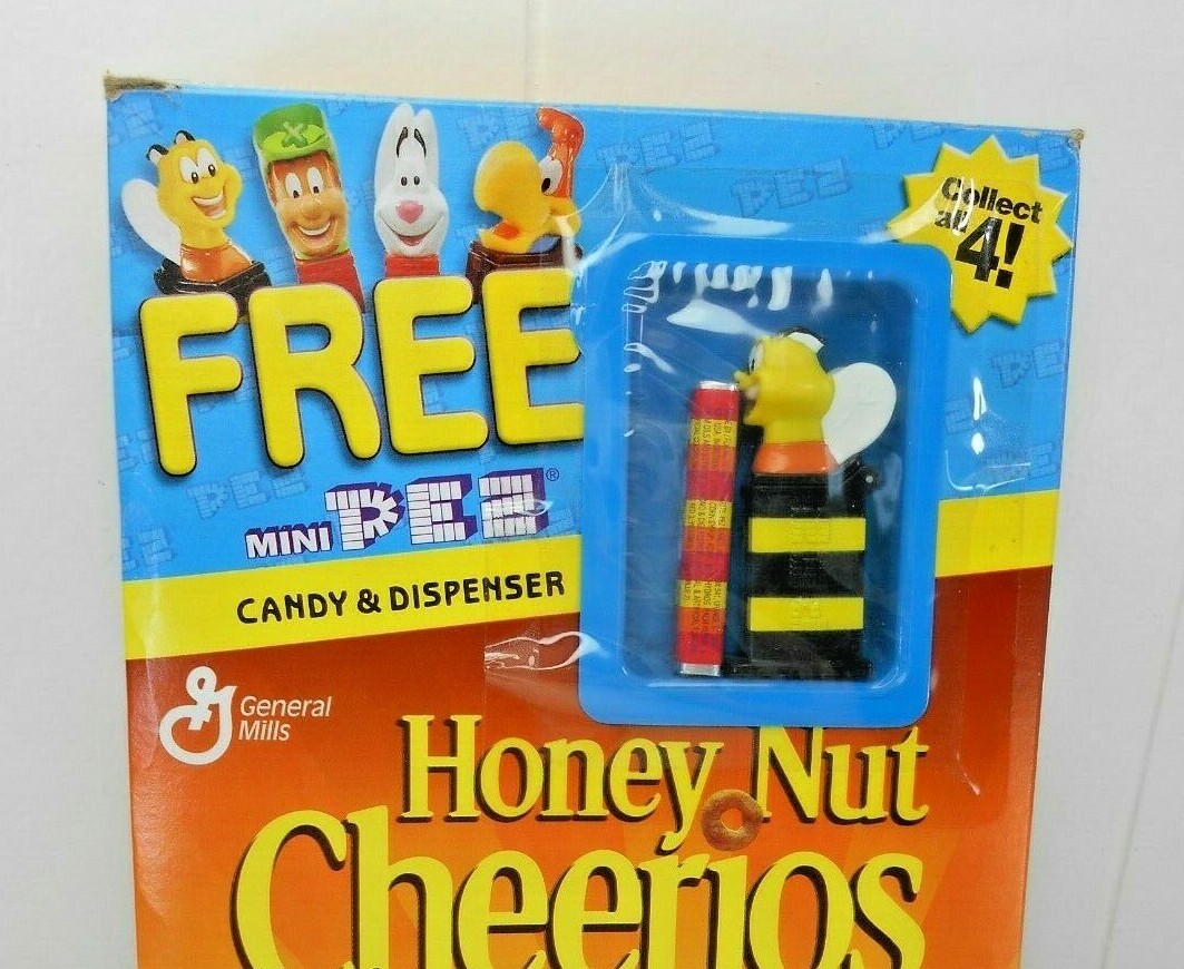 Honey Nut Cheerio Buzz Bee PEZ Dispenser 2002 Vintage PEZ Cereal ...