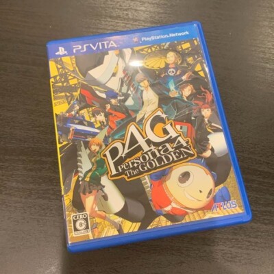 USED Persona 4 The Golden PS Vita Atlus JAPAN | eBay