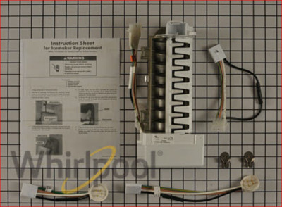 New Genuine OEM Whirlpool Refrigerator Ice Maker 4317943 | eBay