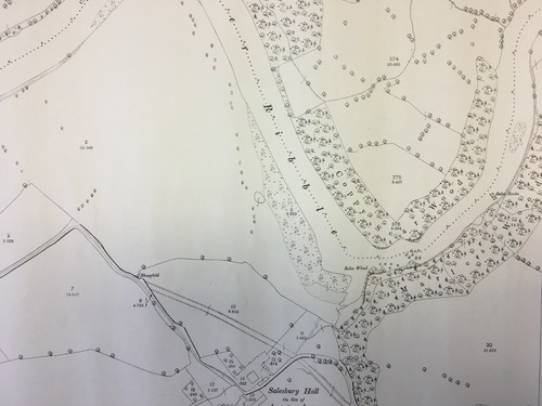 Ordnance Survey 1893 map of Ribchester Eastern Area, Lancashire : Sheet ...