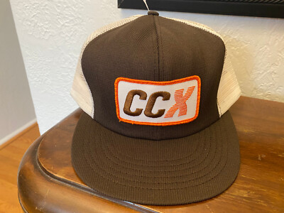 VTG CCX Conway Central Express Trucking Patch Trucker Snapback Hat USA ...