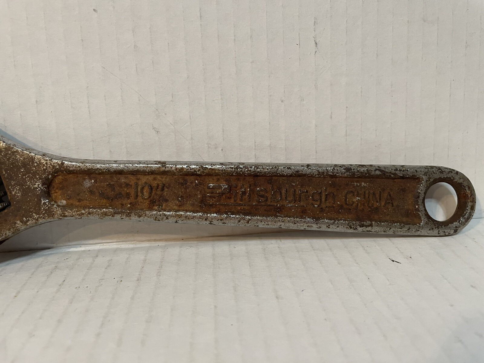 Pittsburgh 10” Adjustable Wrench | eBay