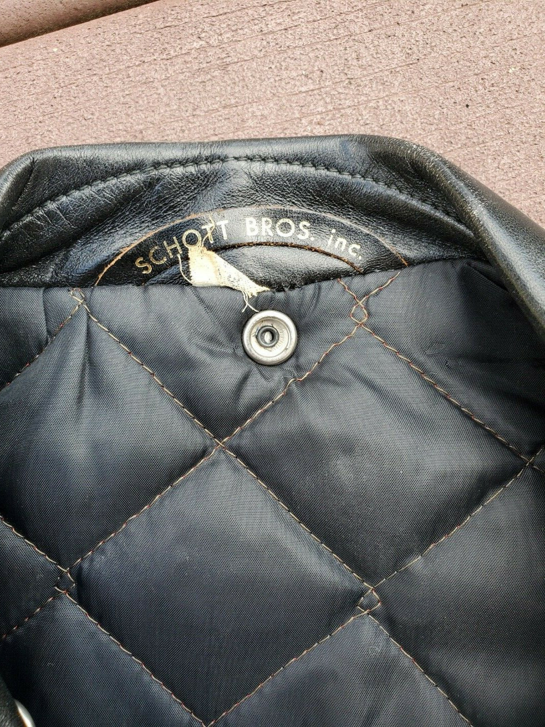 SCHOTT BROS. Vintage Limited Edition One Star Black L… - Gem