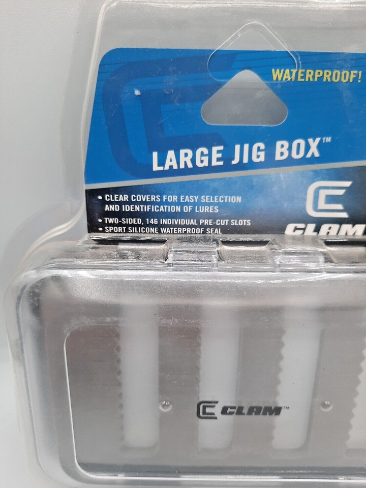 250 Jig Dual Tray Waterproof Jig Box Ice Fishing Tackle Large Box ...