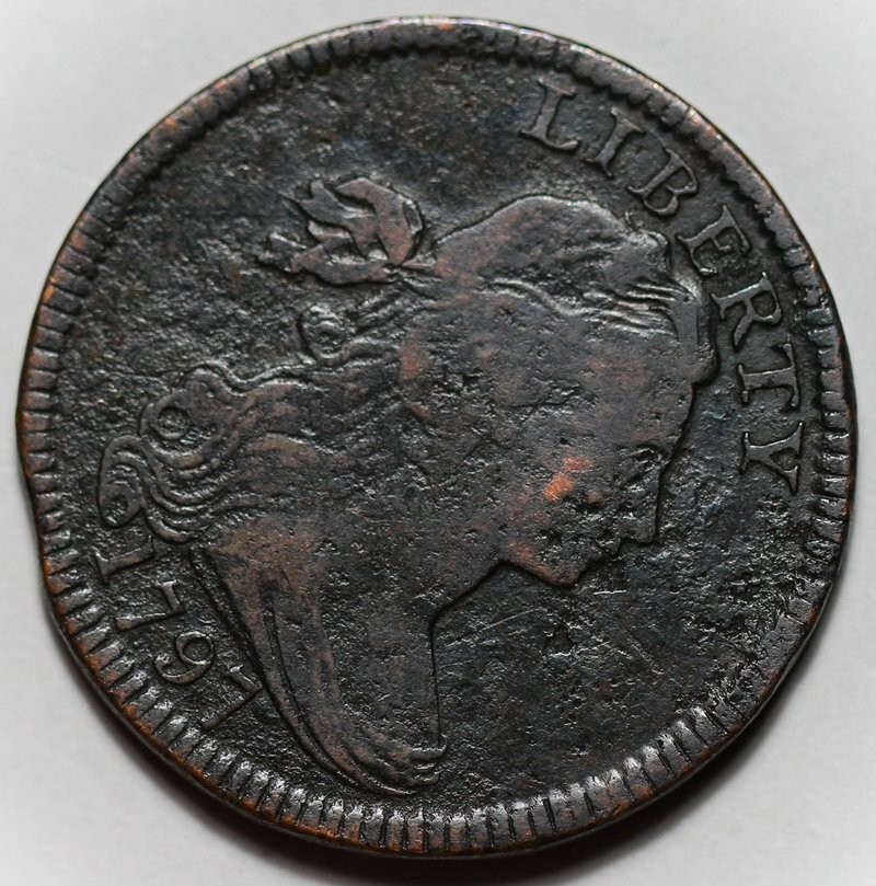 1797 Draped Bust Large Cent - Reverse of 97 (S-138) - US 1c Copper Coin ...