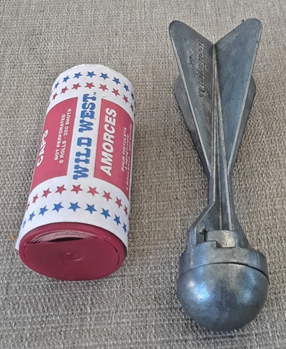 Vintage Tootsie Toy Metal Cap Dart Rocket Bomb With Caps | eBay
