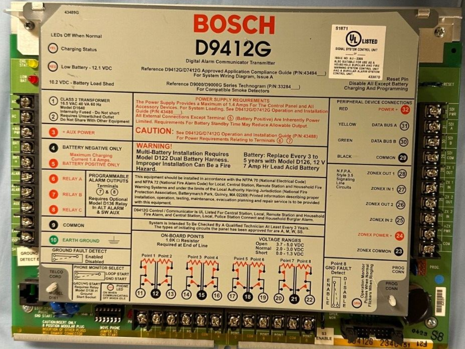 Radionics D9412G Transmitter for sale online | eBay
