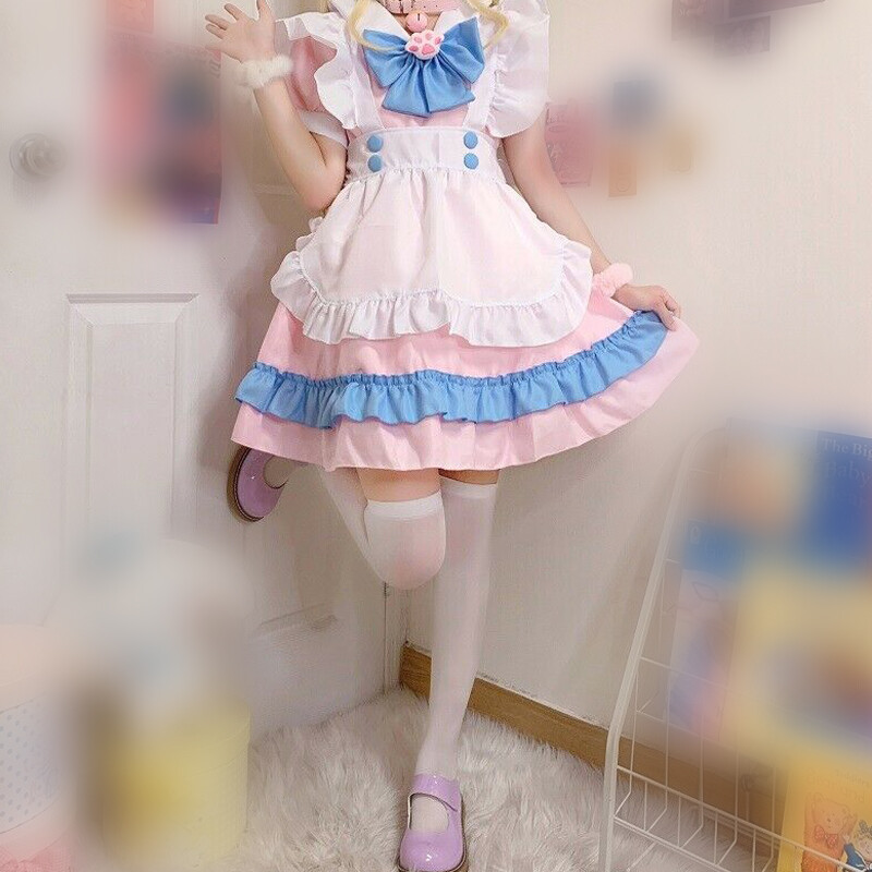 Blue Maid Cafe Outfits