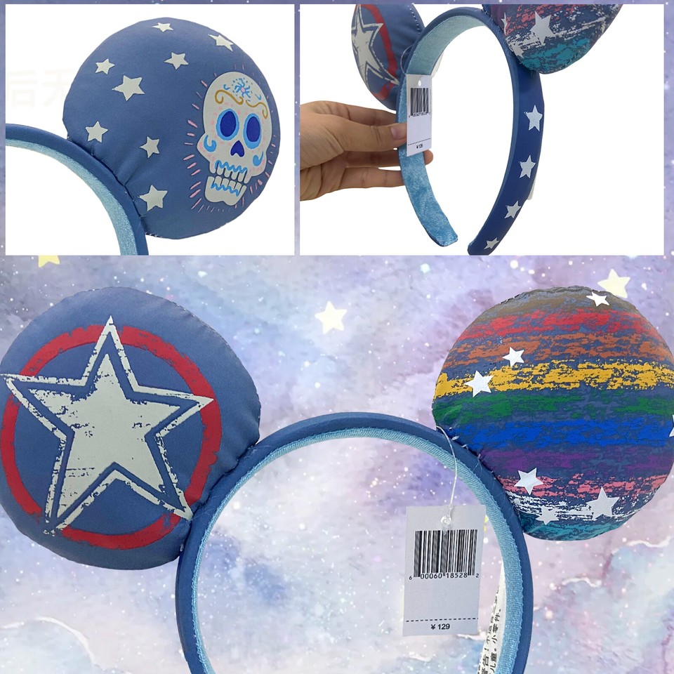 Captain America Marvel Disney'Parks Pride Rainbow Collection Ears ...