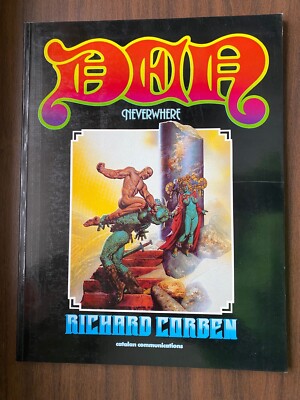 Richard Corben DEN NEVERWHERE Catalan Communications 1984 TPB Heavy ...