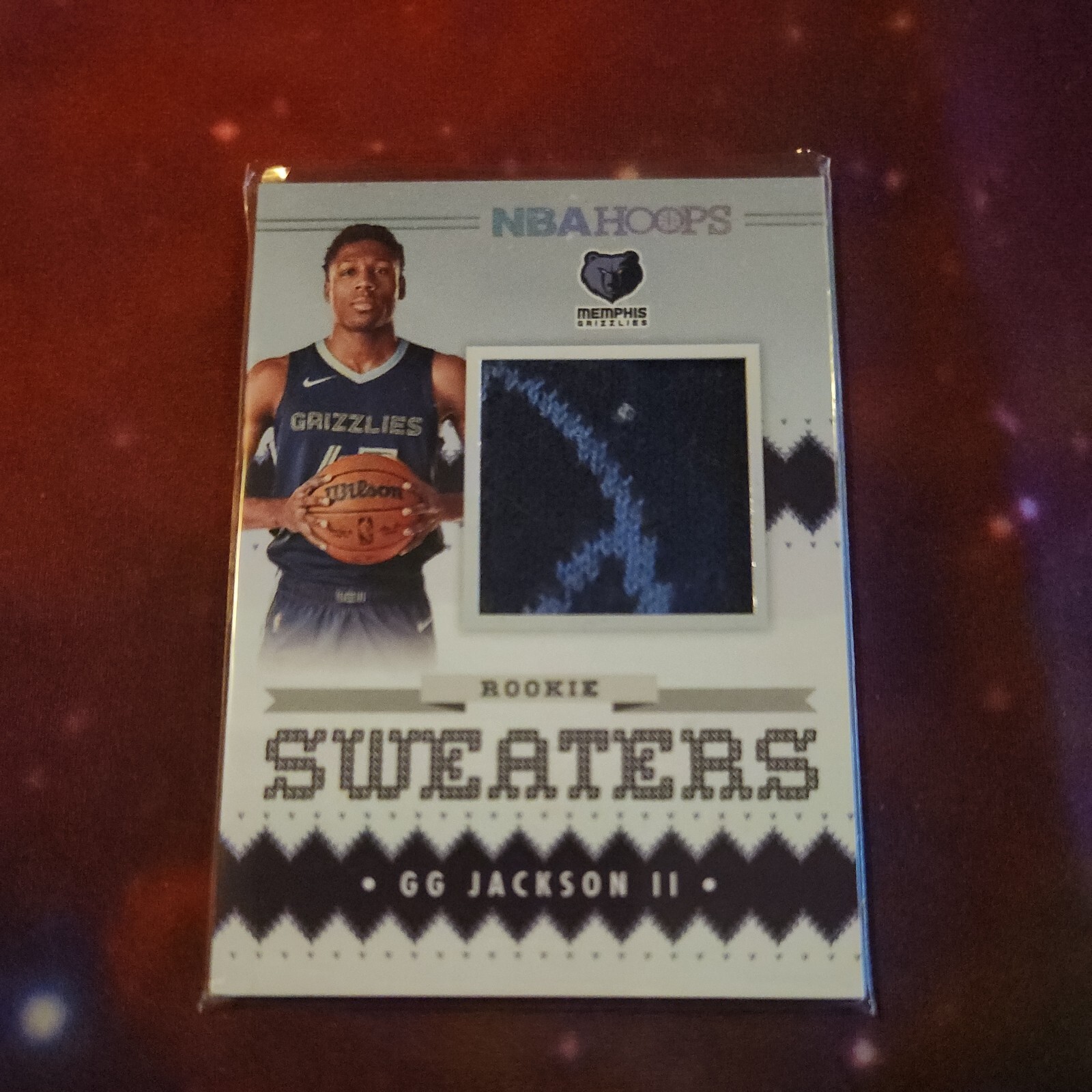 2023-24 NBA Hoops Winter Rookie Sweaters GG Jackson II #RSW-GJJ ...