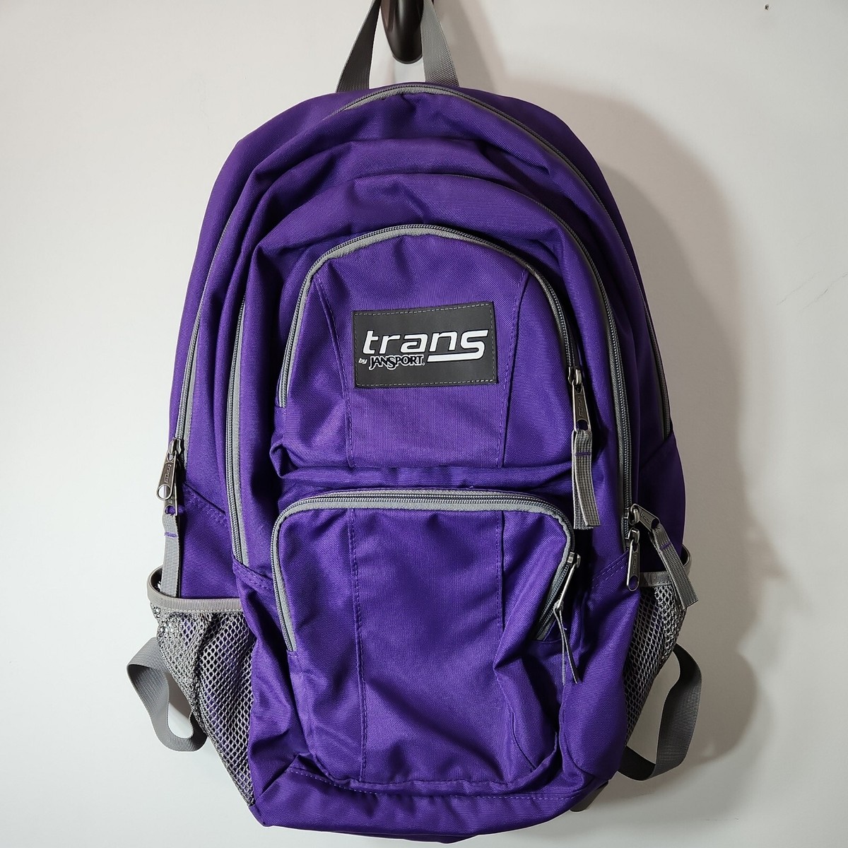 Purple Trans Jansport Backpack