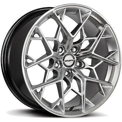 4-Shift H35 Piston 20x8.5 5x120 +35mm Silver Wheels Rims 20" Inch | eBay