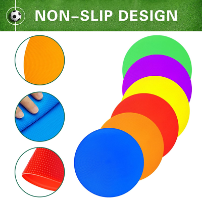 Rubber Floor Dots Oonkaf 9.1 Inch Spot Markers Flat Field Cones, Spot ...
