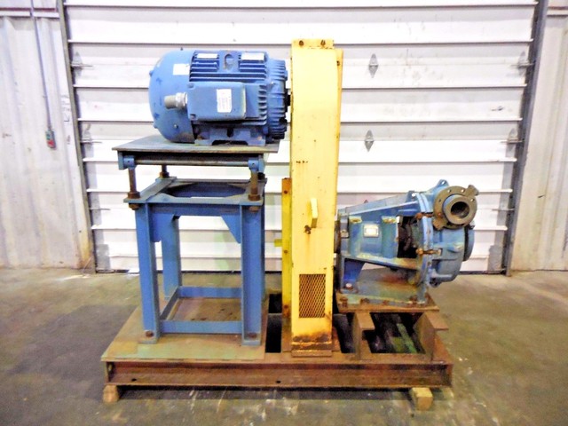 Rx-3621 Metso Hm150 Fhc-d 6" X 4" Slurry Pump W/ 75hp Motor and Frame ...