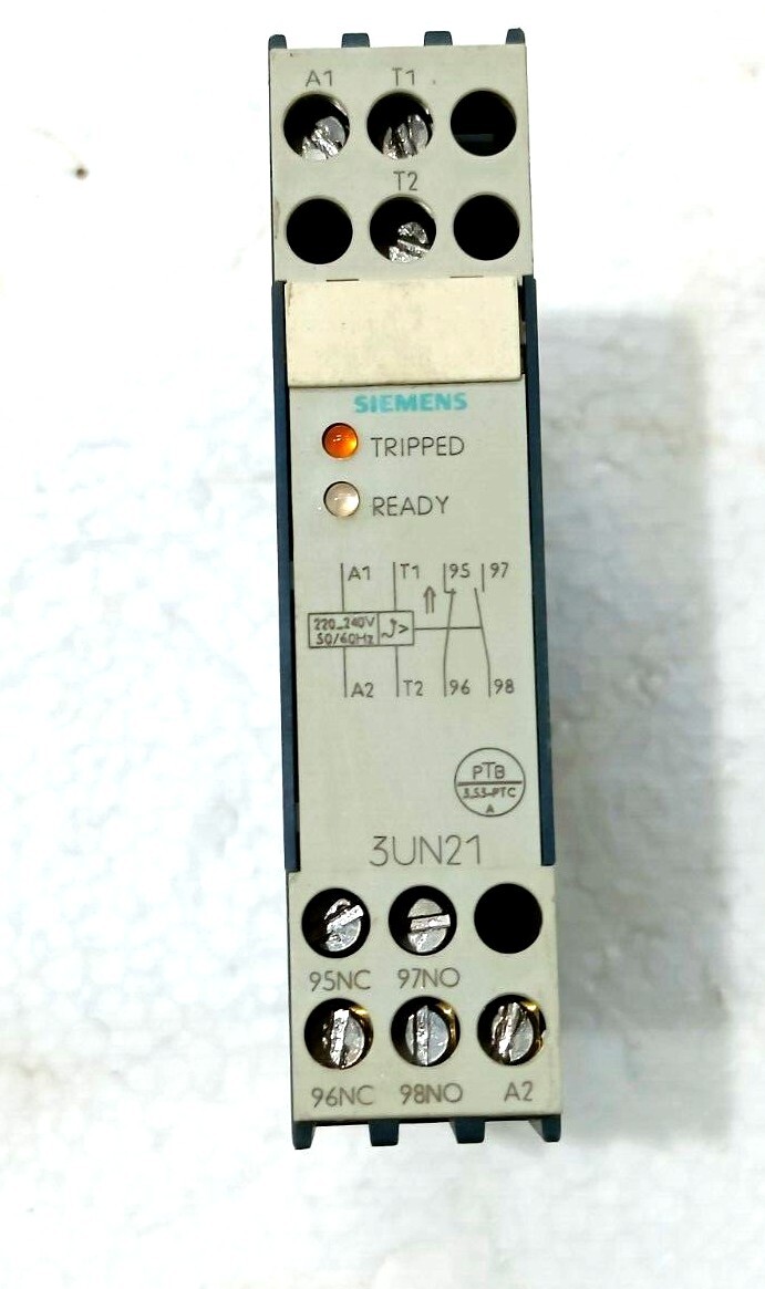 3UN2100-0AN7 Siemens PTC Thermistor Tripping Unit 220V-240V, #New | eBay