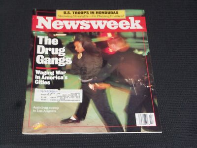 1988 MARCH 28 NEWSWEEK MAGAZINE - THE DRUG GANGS FRONT COVER - L 19817 ...