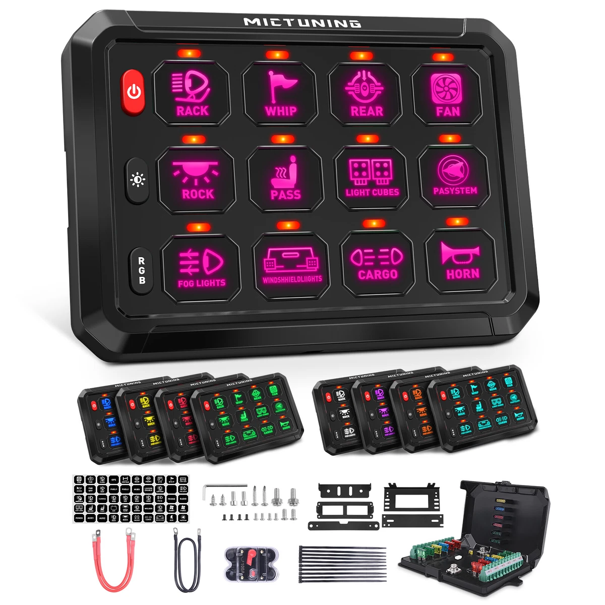 Led Light Bar Switch Panel | Shelly Lighting