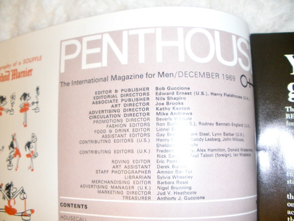 Penthouse Magazine December 1969 | eBay