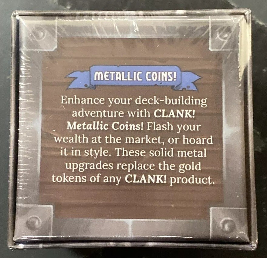 METAL COINS for Clank!, In Space, Catacombs, & Legacy Acquisitions NIB ...