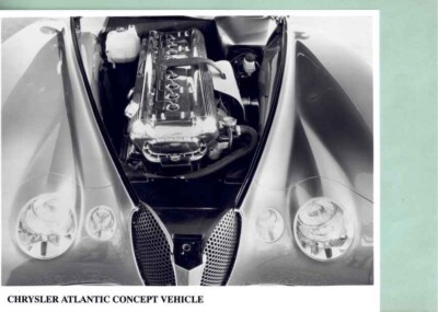 Photo de presse / press photo original Chrysler Atlantic concept 1995 ...